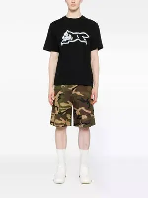 ICECREAM Spray Paint Running Dog T-shirt