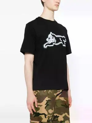 ICECREAM Spray Paint Running Dog T-shirt
