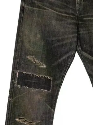 NEIGHBORHOOD Distressed Patch Trousers