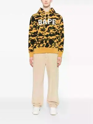 A BATHING APE Camo-print Hoodie