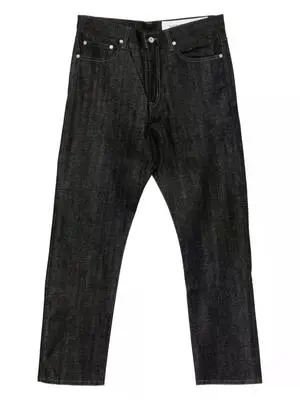 Neighborhood Black Wash Jeans For Men