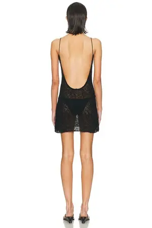 ZIAH Open Knit Mini Dress