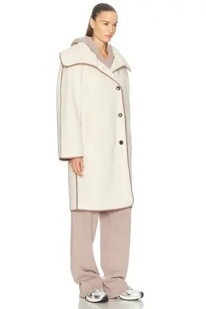Varley Clemence Sherpa Coat