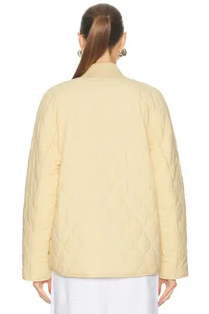 Varley Luca Quilted Jacket - Reed Yellow
