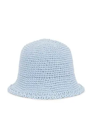 Magda Butrym Crochet Bucket Hat - Light Blue
