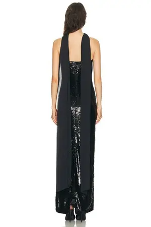L'academie Veleda Sequin Gown