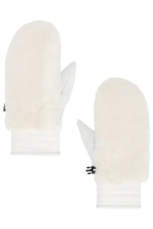 Fusalp Faux Fur Mittens - Desert & Neige