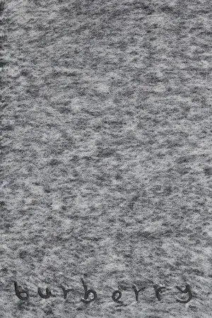 Burberry Alpaca Happy Scarf In Grey