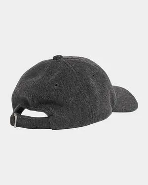 Jacquemus Wool Baseball Cap - Dark Grey