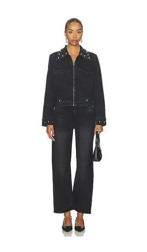 Rails Roxbury Studded Denim Jacket