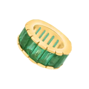 OUF! Emerald Baguette Slider Charm