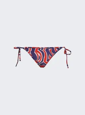 Emilio Pucci Labirinto Print Bikini Bottom - Multi