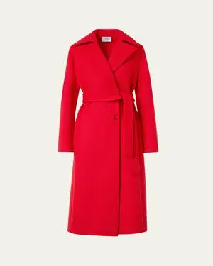 Women's Red Coatigan