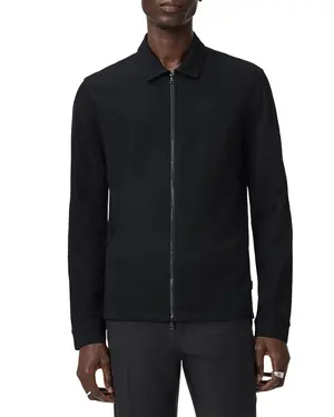 John Varvatos Kassen Jacquard Shirt Jacket