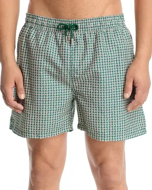 Simkhai Patterned Swim Trunks