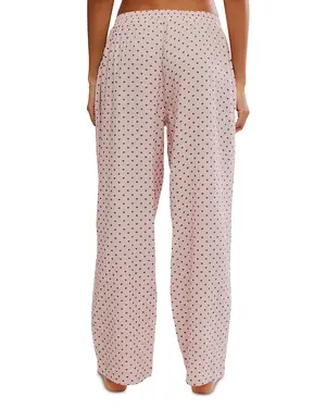 Free People Be Mine Pajama Pants - Pink