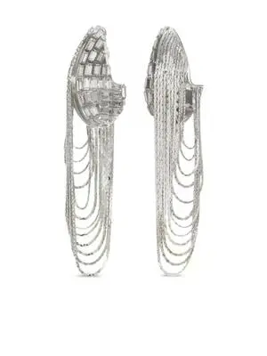 Tory Burch Runway Chain Earrings