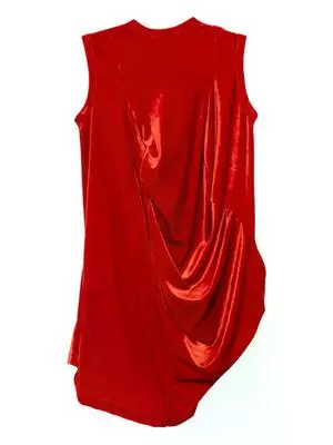 Comme Des Garçons Draped Mini Dress