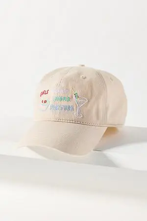 Anthropologie Icons Baseball Cap - Girl Dinner Parties
