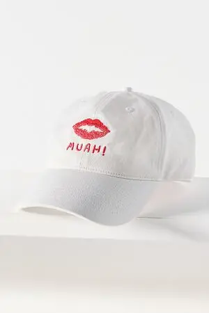 Anthropologie Icons Baseball Cap - Muah