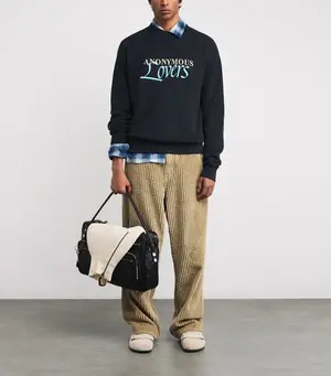 JW Anderson X Dean Sameshima Anonymous Lovers Sweatshirt - Black