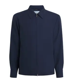 Colombo Cashmere Zip Overshirt