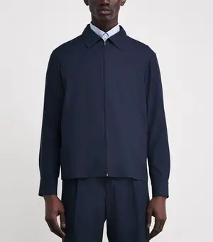 Colombo Cashmere Zip Overshirt