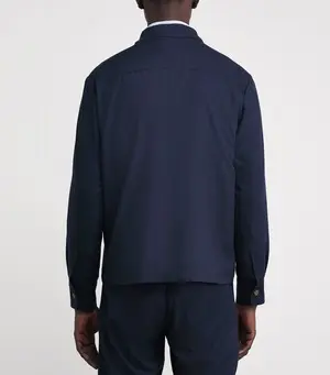 Colombo Cashmere Zip Overshirt