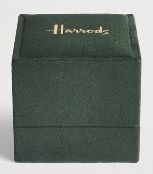 Harrods Diamond Hoop Earrings