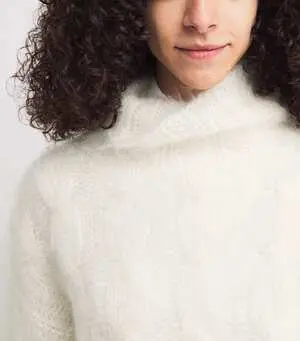 JOSEPH Mohair-blend Fortin Sweater