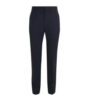 Ralph Lauren Purple Label Wool Gabardine Trousers
