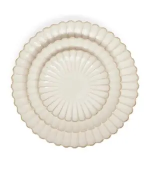 MAISON MARGAUX Set Of 4 Shell Starter Plates