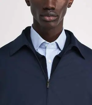 Colombo Cashmere Zip Overshirt