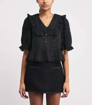 Rixo Cotton Ellery Blouse