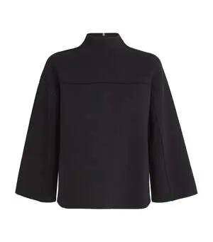 JOSEPH Larrey Milano Knit Compact Sweater - Black