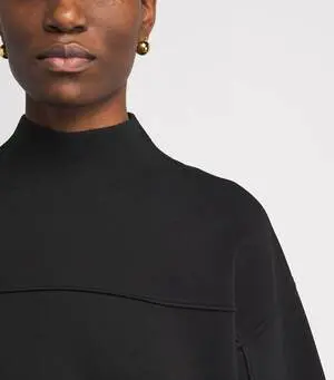 JOSEPH Larrey Milano Knit Compact Sweater - Black