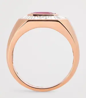 Shay Diamond And Ruby Championship Ring