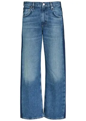 Citizens Of Humanity Lindz Relaxed Straight-leg Jeans - Blue