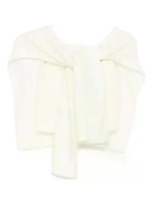 Monse Cami Scarf Top - Neutrals