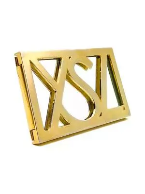 JENNIFER GIBSON JEWELLERY 1970s Cut-out Folding Mirror - Gold