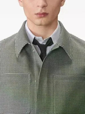 Thom Browne Houndstooth Shirt Jacket