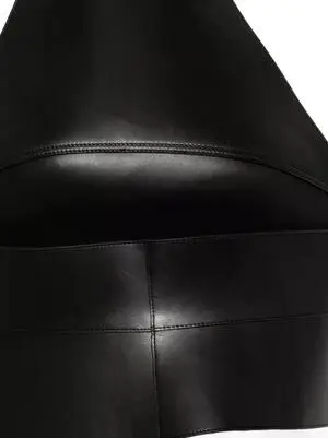 Monse Leather Halter Top