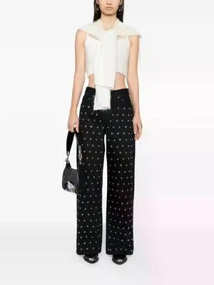 Monse Eyelet-embellished Jeans