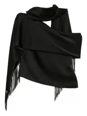 Monse Asymmetric Scarf Top