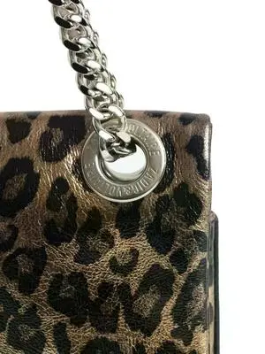 Zadig&Voltaire Rock Ii Leopard-print Clutch Bag - Brown
