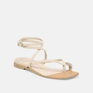 DOLCEVITA Tyrice Strappy Sandals - Bone Leather