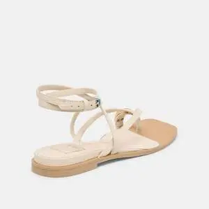 DOLCEVITA Tyrice Strappy Sandals - Bone Leather