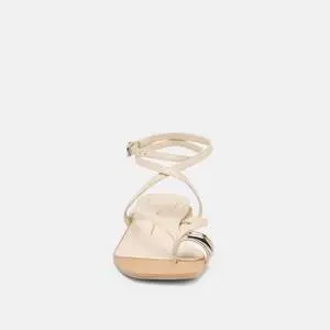 DOLCEVITA Tyrice Strappy Sandals - Bone Leather