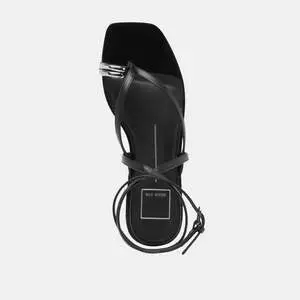 DOLCEVITA Tyrice Strappy Leather Sandals - Black Leather