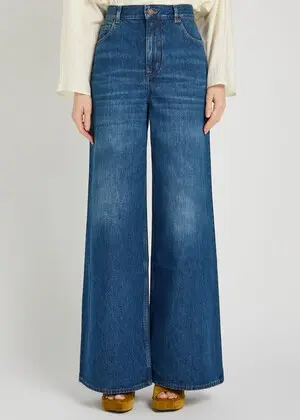 Chloé High-rise Wide-leg Jeans